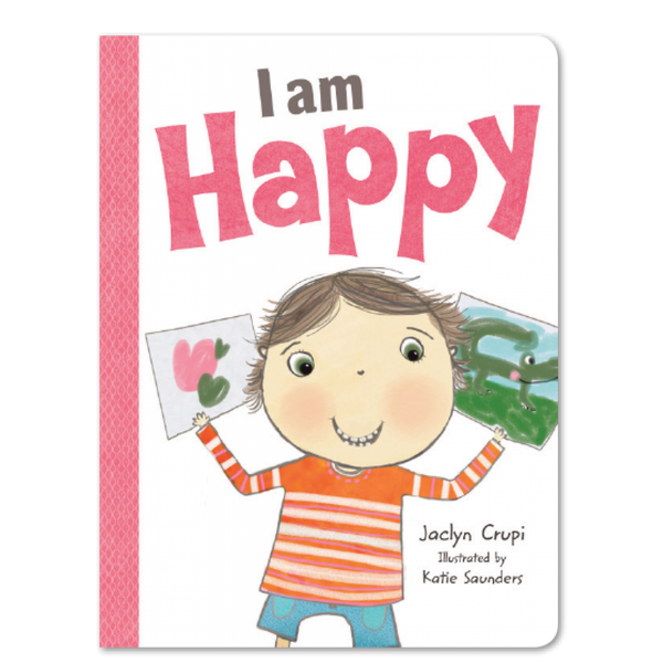 Cardboard Book - I am Happy – Alfy's New & Vintage Toy Shop