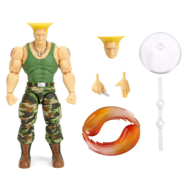 Street Fighter - GUILE 6” Action Figure – Alfy's New & Vintage Toy Shop