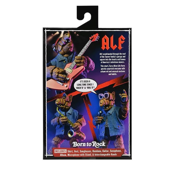 ALF - Born to Rock Alf Ultimate 7" Action Figure – Alfy's New & Vintage ...