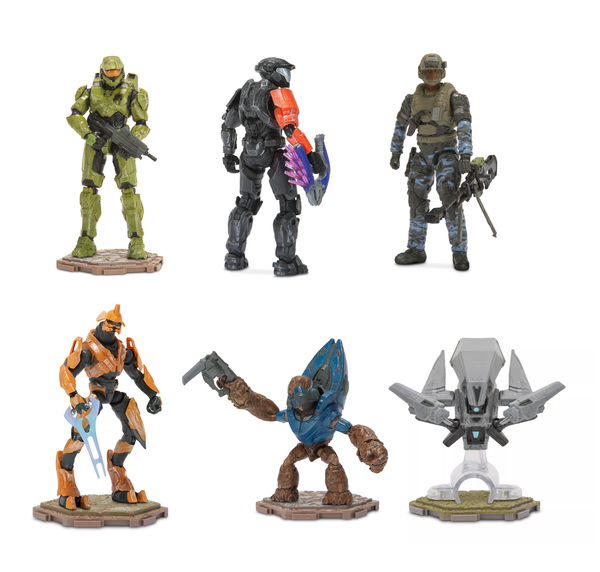 HALO Infinite (Series 2) 4" action figures - Full Set of 6 ©2020 – Alfy ...