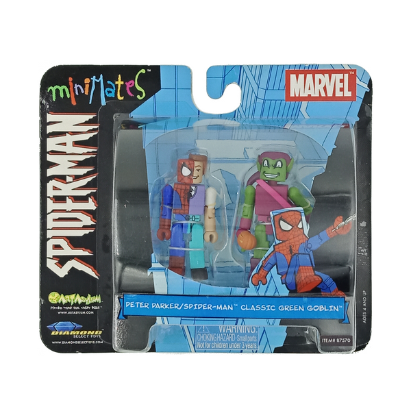 Minimates - Marvel Peter Parker/Spider-Man & Classic Green Goblin (200 ...